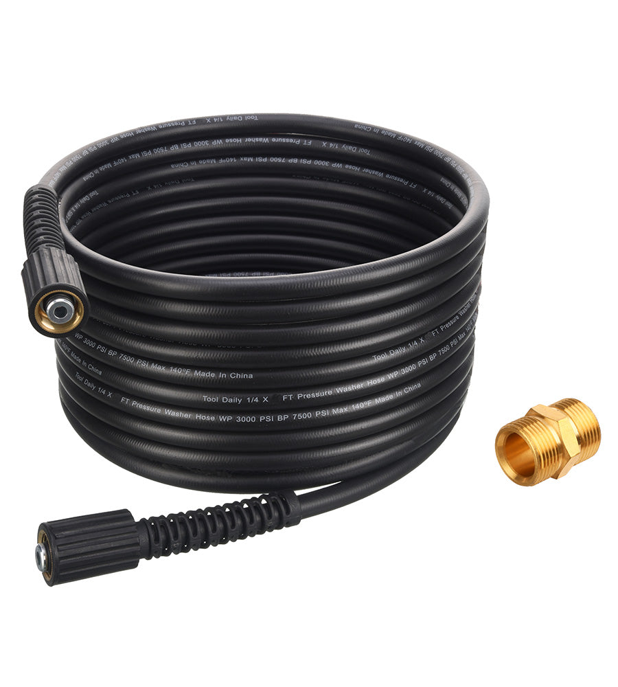 High-Duty Pressure Washer Replacement (Commercial) Hoses with Coupler ...