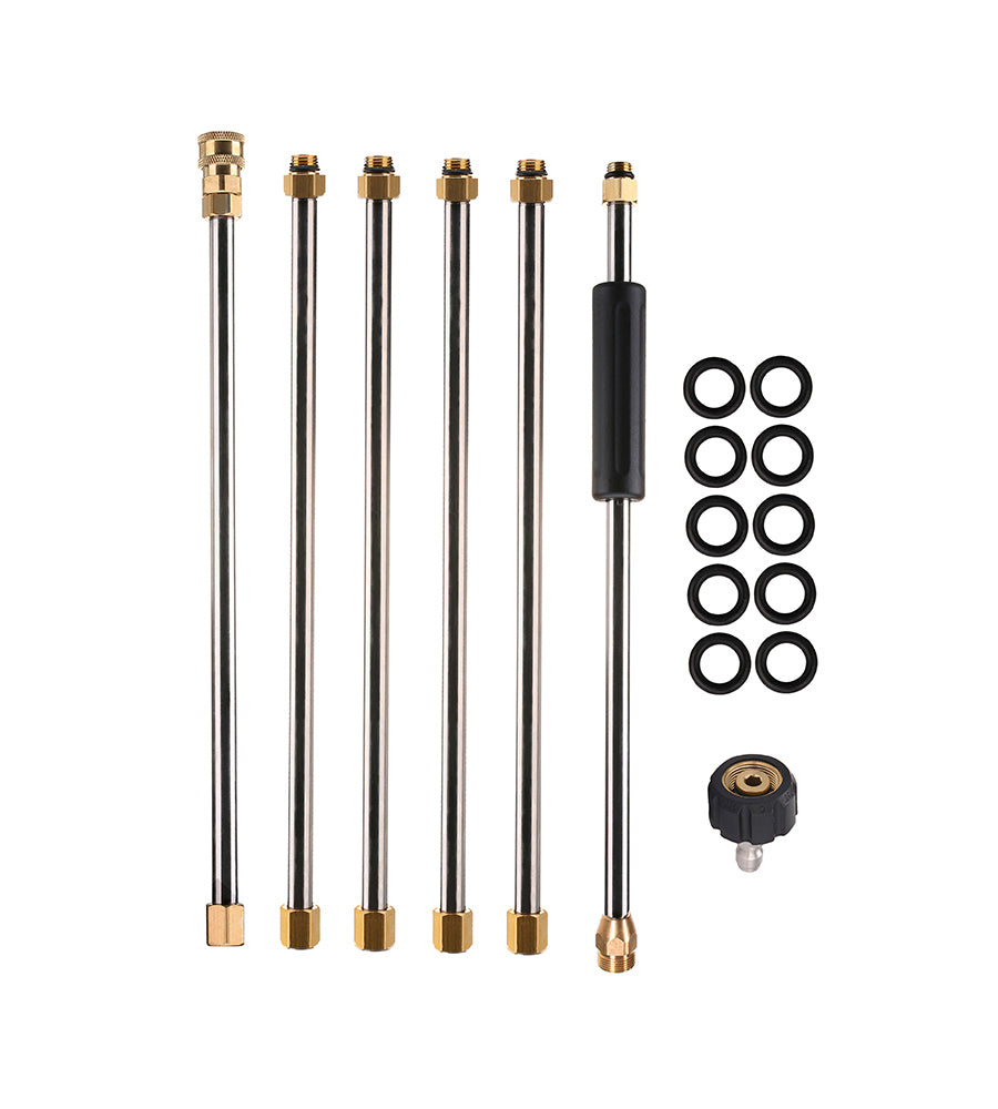 Pressure Washer Straight, Angled Extension Wands & Lances – PWaccs