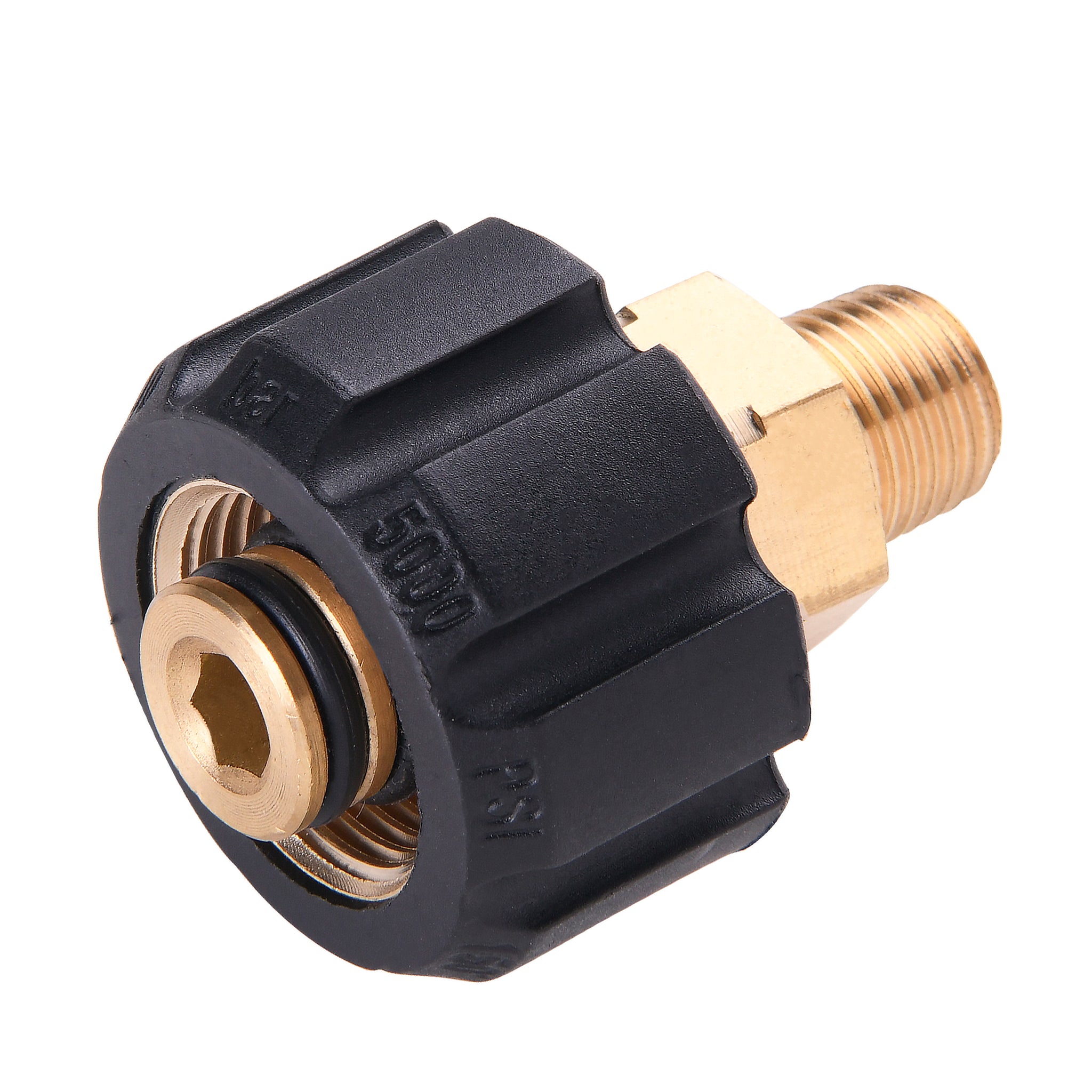 Pressure Washer Coupler, Female M22 14 & 15mm to Male 1/4" NPT – PWaccs